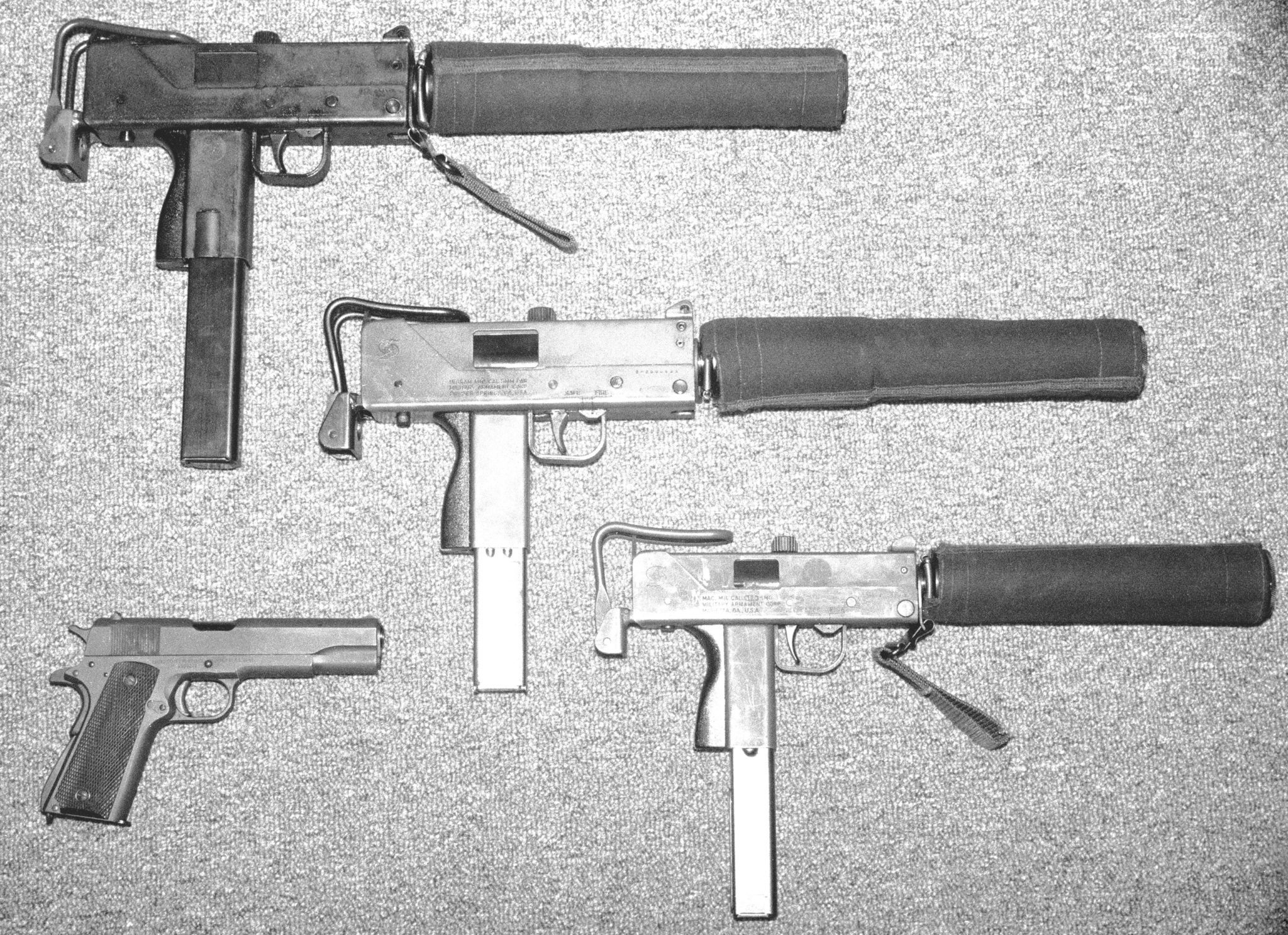 Ingram Model 10 .45 ACP – The Armory