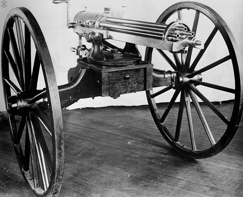 Model 1862 Gatling Battery Gun, Type 2 – The Armory CODE – 04-132-863 ...